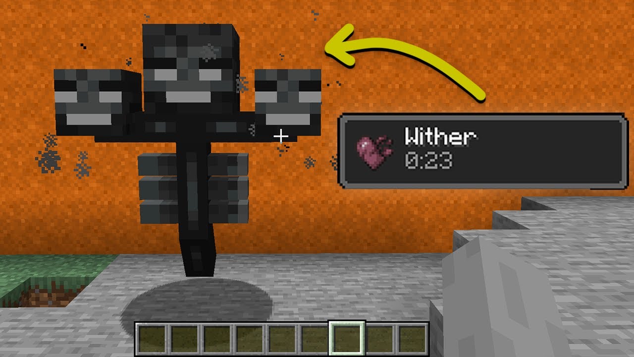 what if you give the wither effect to the wither? - YouTube