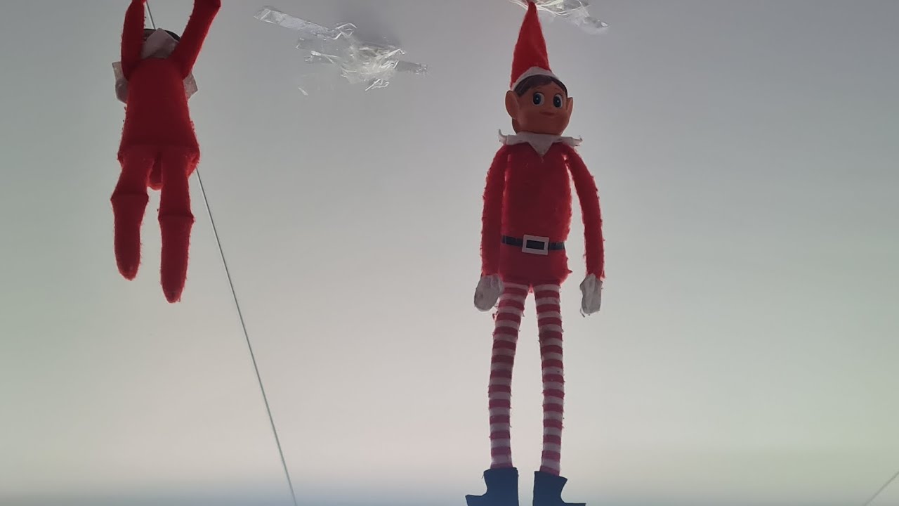 elf on the shelf day 17 cheeky elves - YouTube
