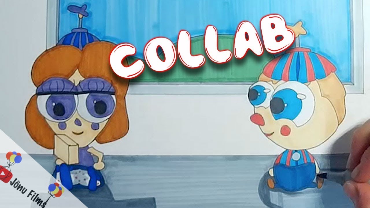 Let's Draw BB x JJ | FNaF Collab with BrayArt - YouTube