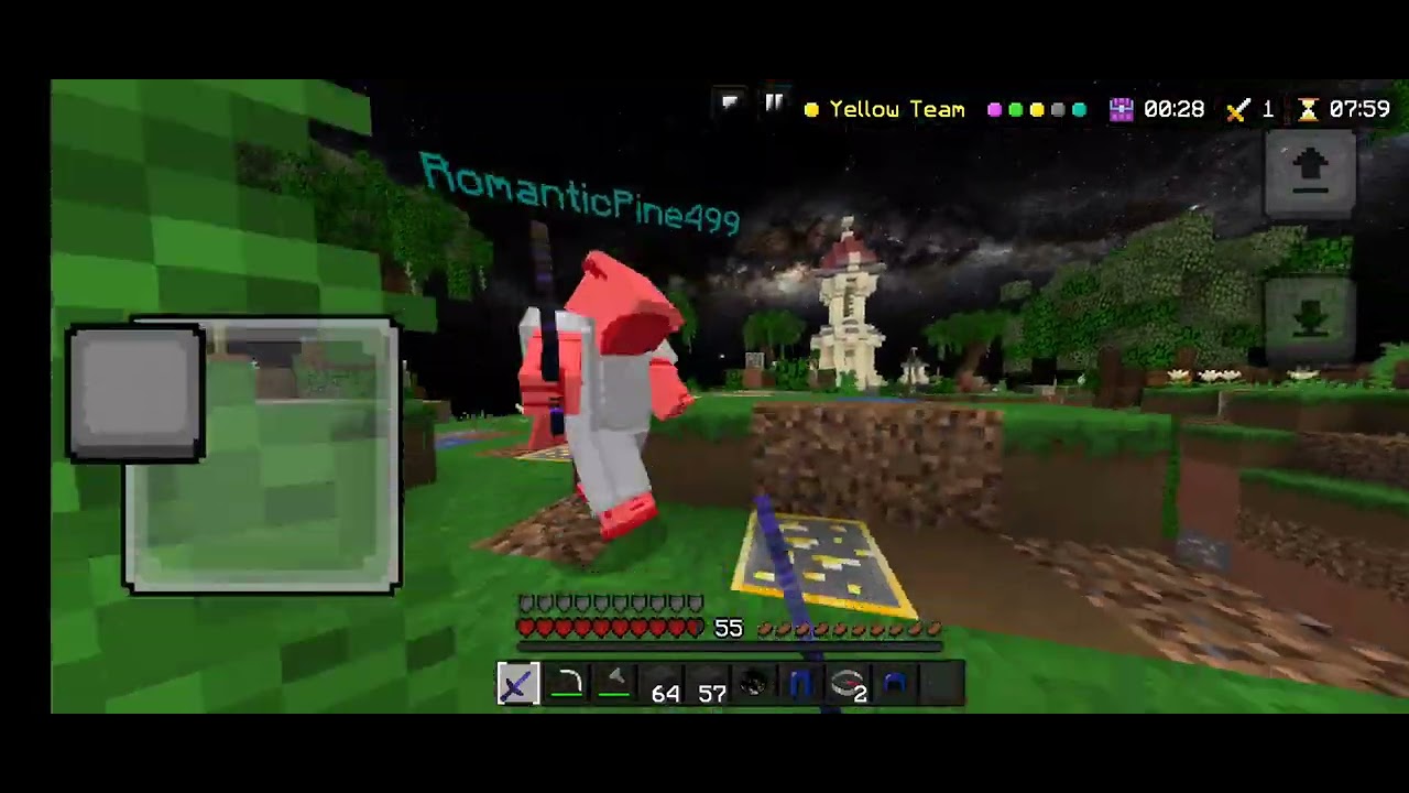 Getting to the level 55 in minecraft hive skywars - YouTube