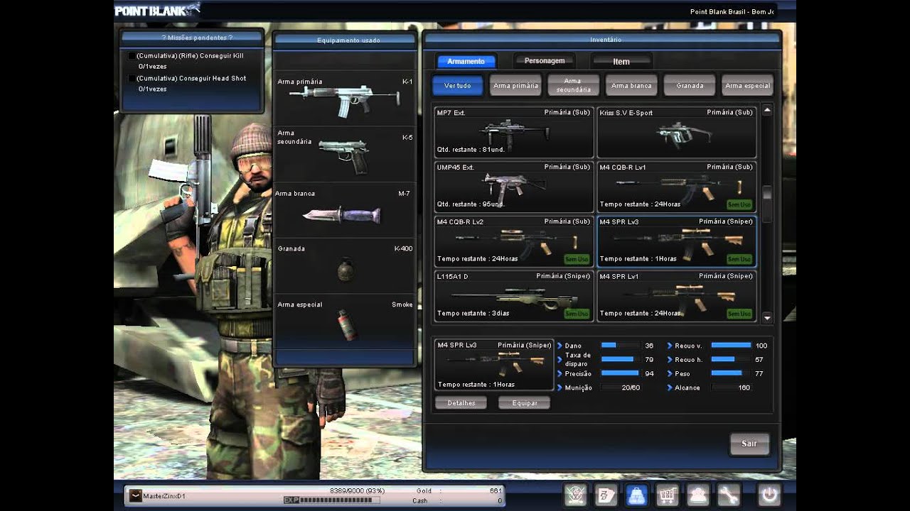 Point Blank Brasil - Sniper Rifles - YouTube