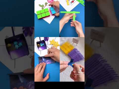 Mini crafts with paper 📃 😍 👌 🙃 😎 - YouTube