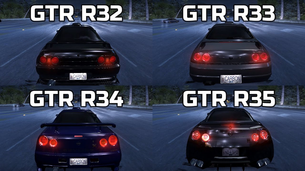 Skyline GTR R32 vs Skyline GTR R33 vs Skyline GTR R34 vs GTR R35 - Need ...