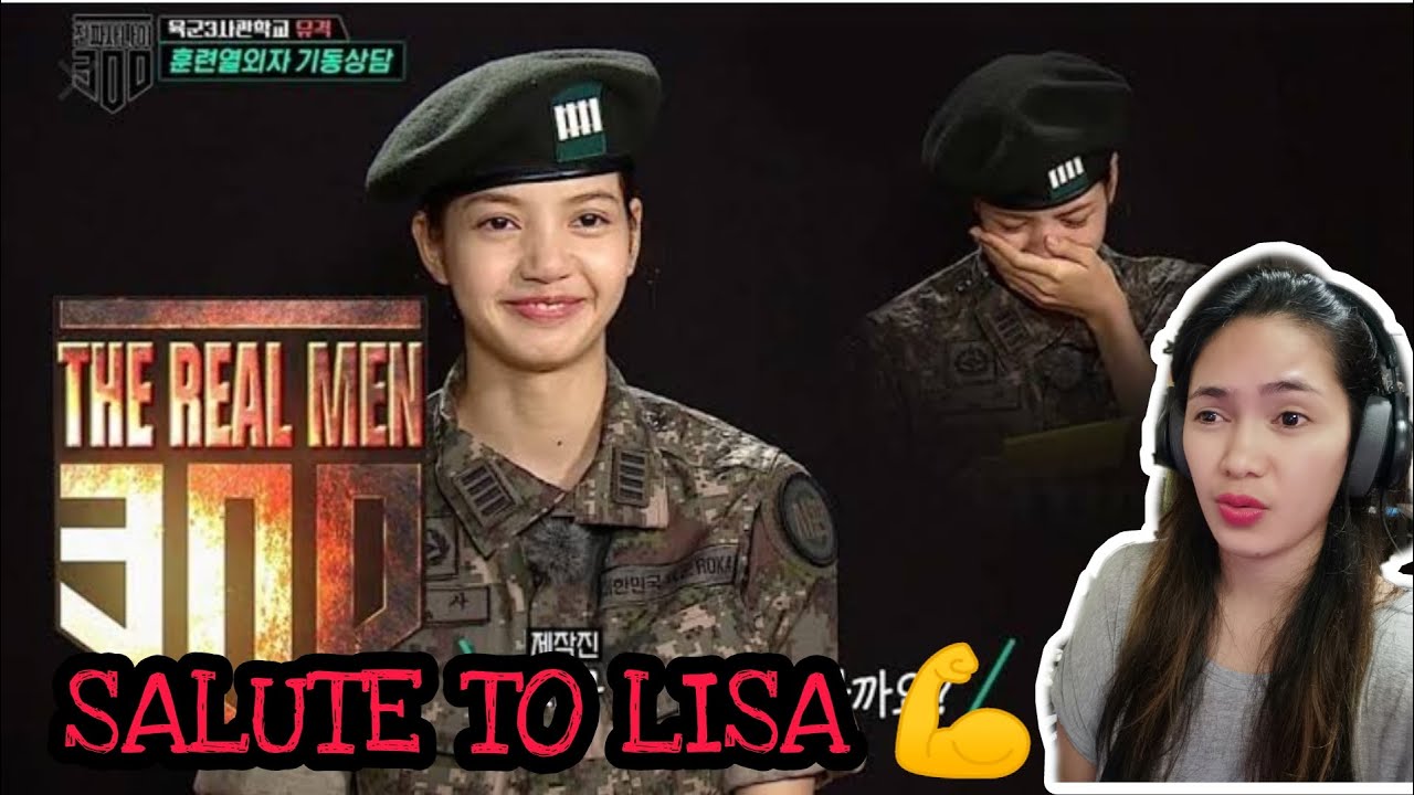 BLACKPINK LISA IN REAL MEN 300 EPISODE 1 REACTION | MISS A CHANNEL ...