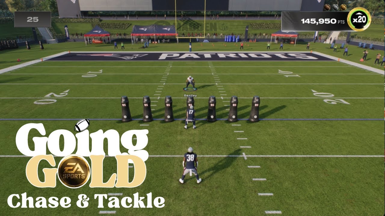 How to get Gold EVERYTIME in the "Chase and Tackle" Training Camp - YouTube