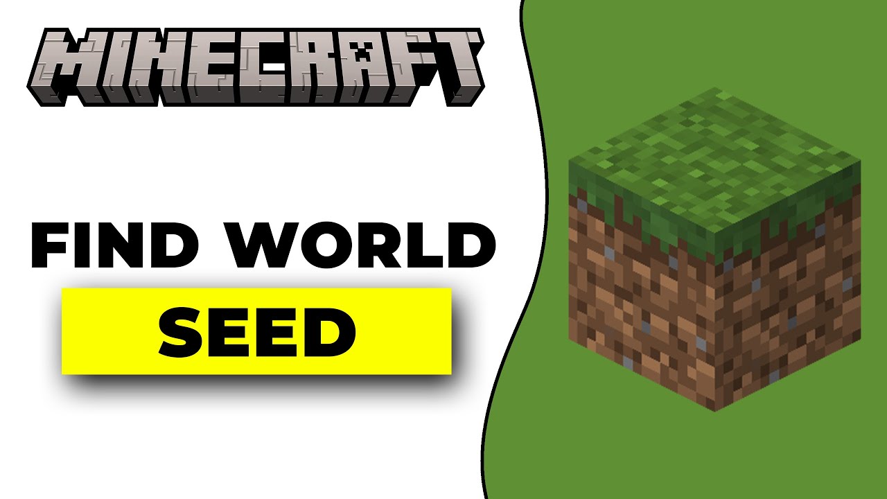 How To Find A World Seed In Minecraft Bedrock 1.20 - YouTube