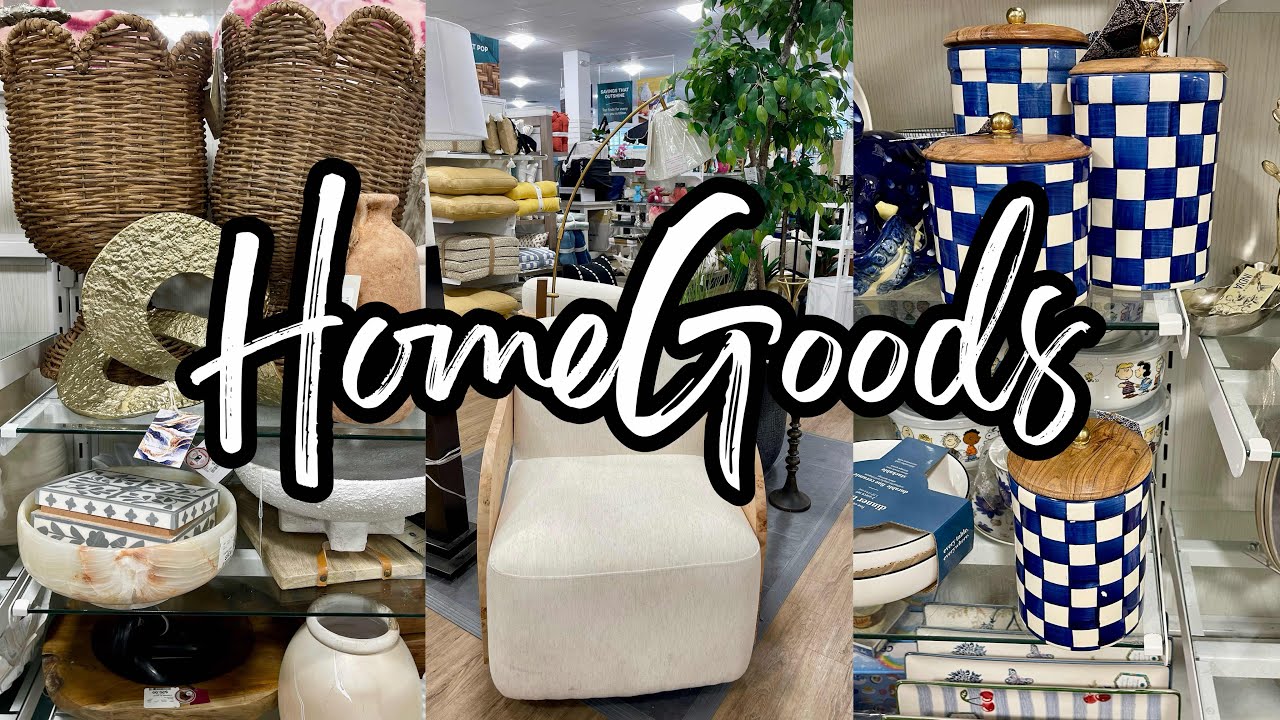 AMAZING HOMEGOODS FINDS • HOME DECOR SHOP WITH ME - YouTube