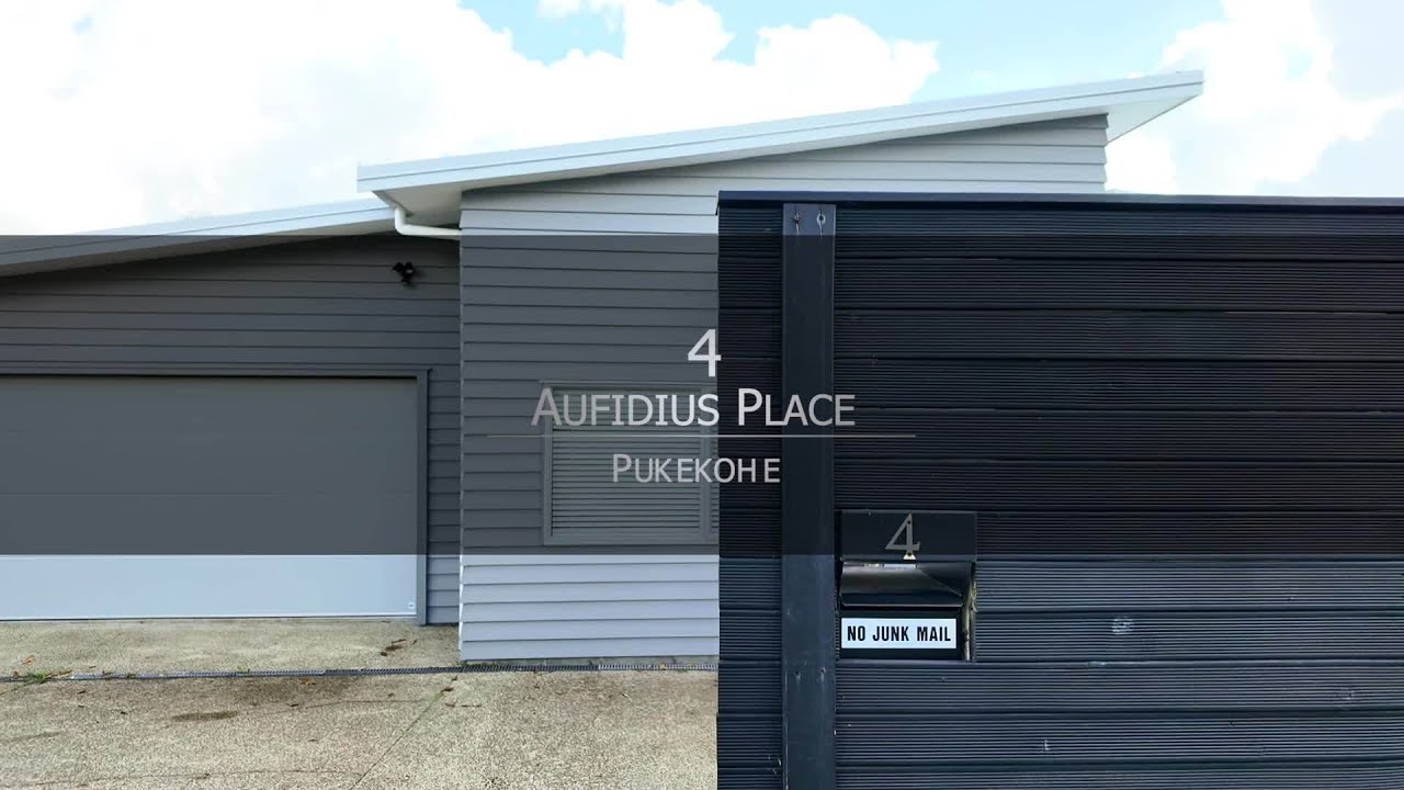 4 Aufidius Place, Pukekohe - Harcourts Reforma - YouTube