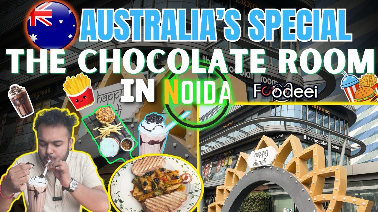 Reviewing the Viral Chocolate room cafe with Australian fame in Noida’s ...