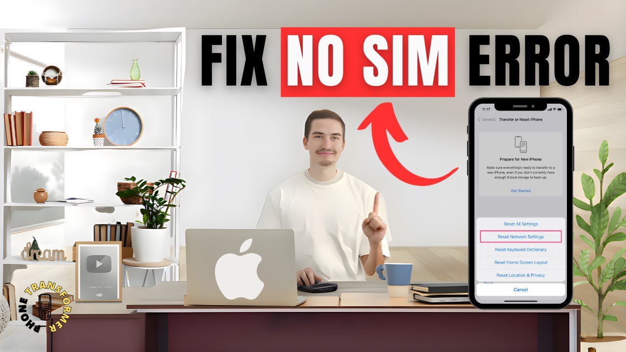 How to Get Rid of No Sim on Iphone - YouTube