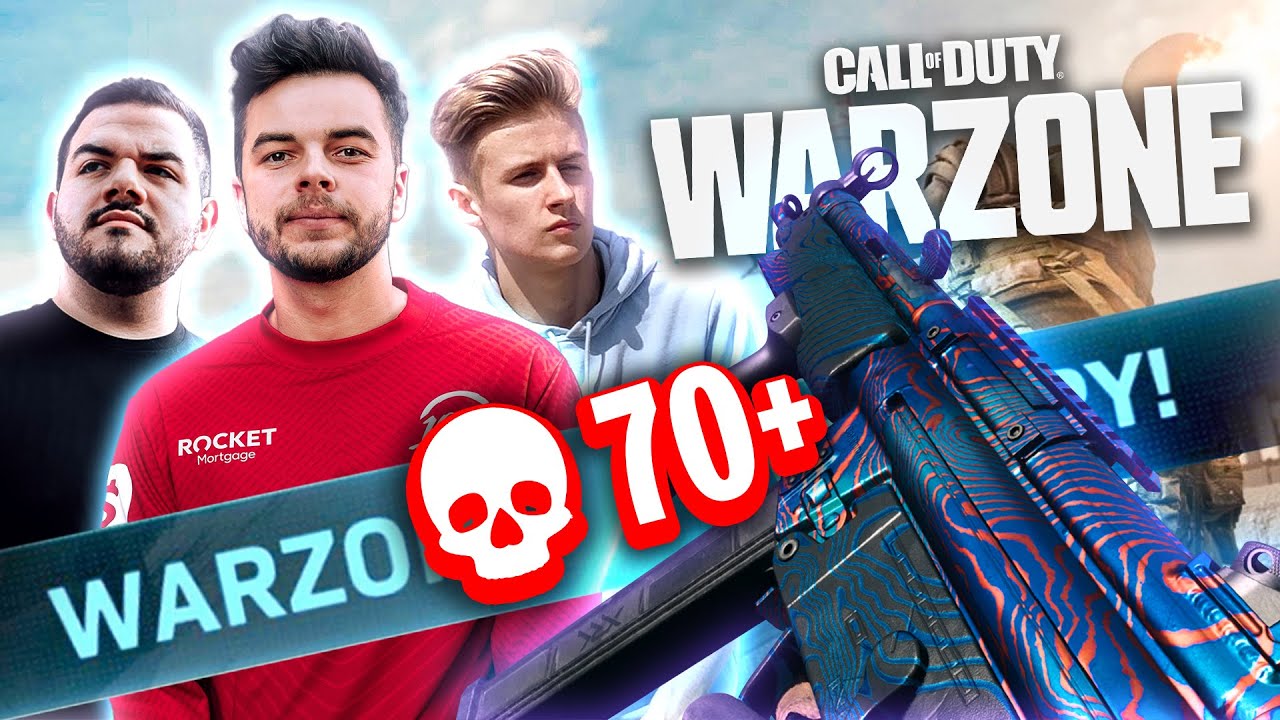 THE WARZONE "WORLD RECORD" ATTEMPT! THREE 70+ KILL GAMES IN A ROW ...
