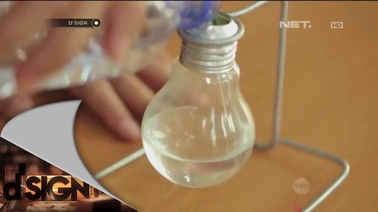 Dsign - DIY Handcraft Vas Bohlam - YouTube