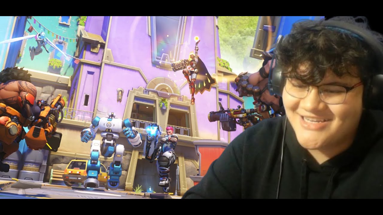 Boom Bang Sheild Heal| Overwatch 2 - YouTube