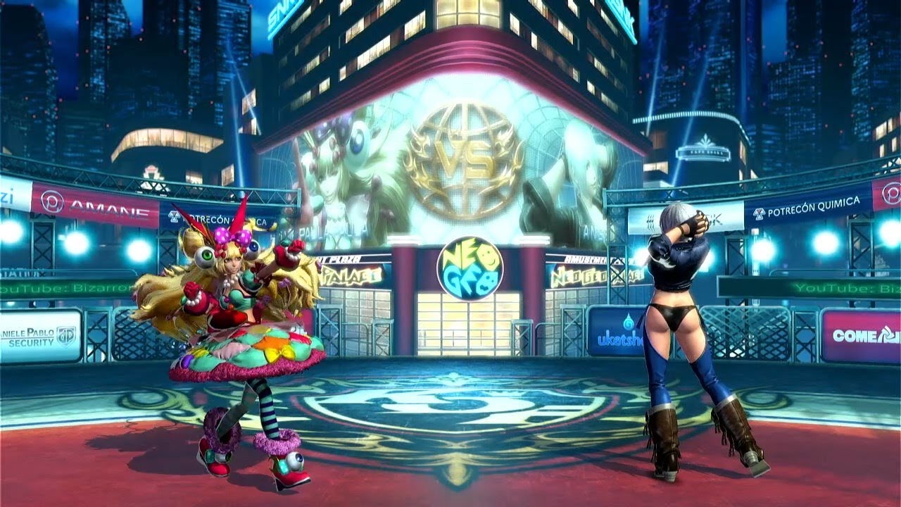 SYLVIE VS ANGEL - KOF XIV - YouTube