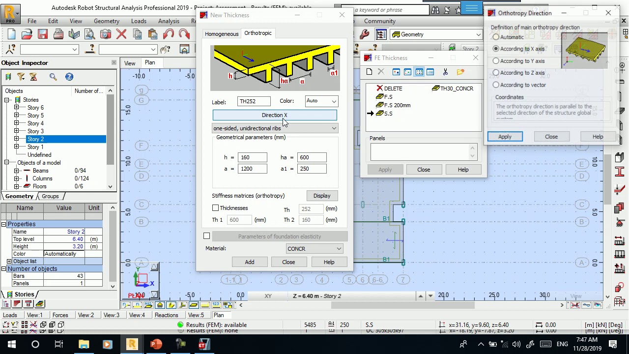المحاضرة 1-3 ( BIM ( Course in Robot Structure 2019 - YouTube
