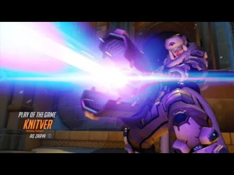 Overwatch 2 - My Zarya Arctic Gravity Help Team Kills - YouTube