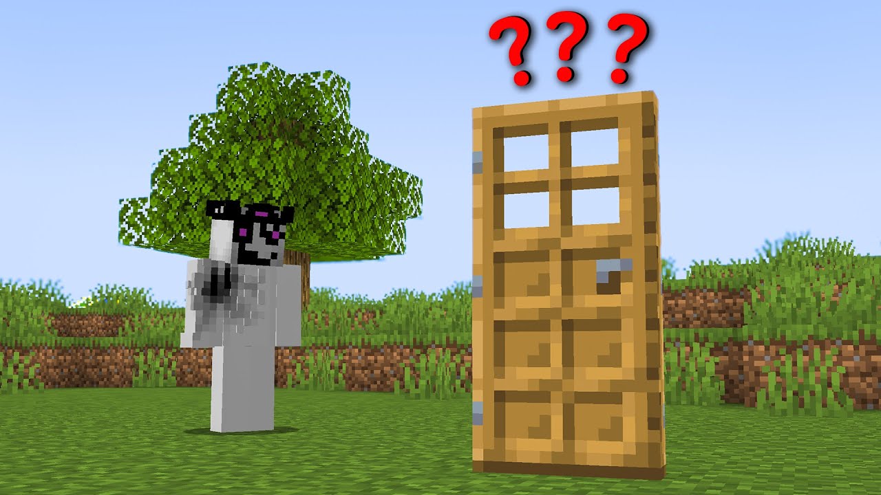 minecraft doors are broken - YouTube