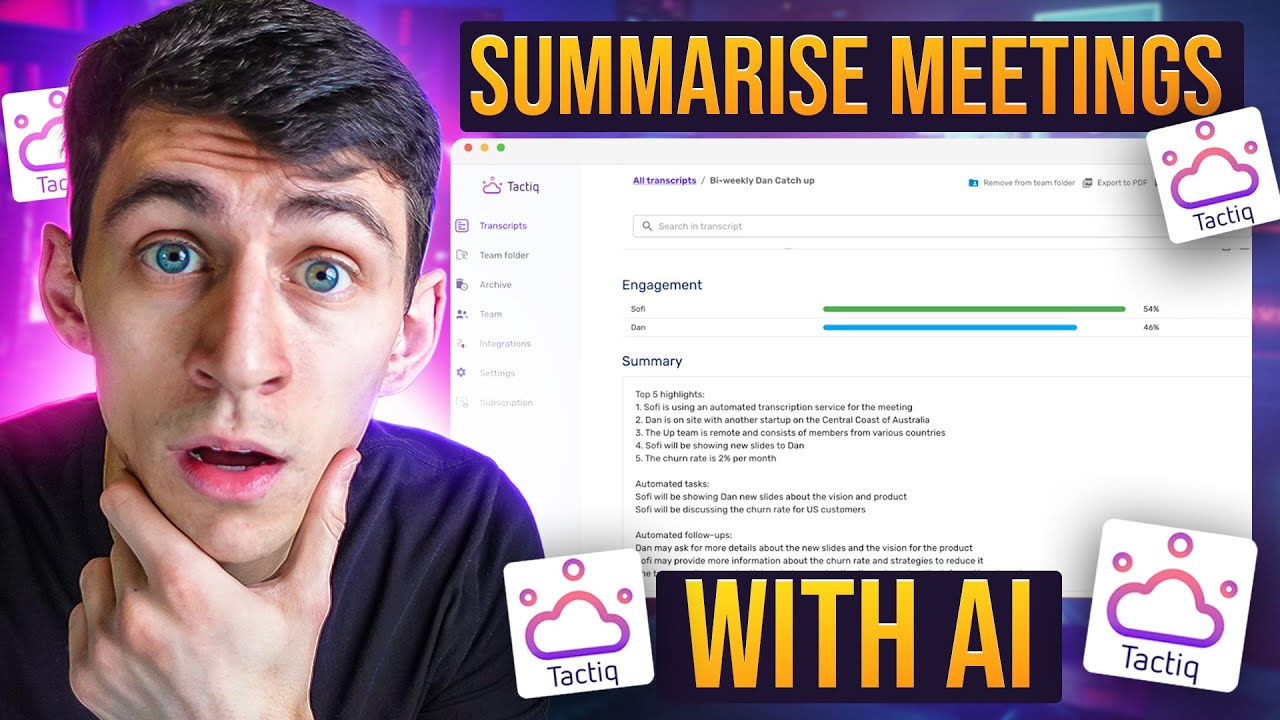 How to Summarise Meetings with AI - YouTube