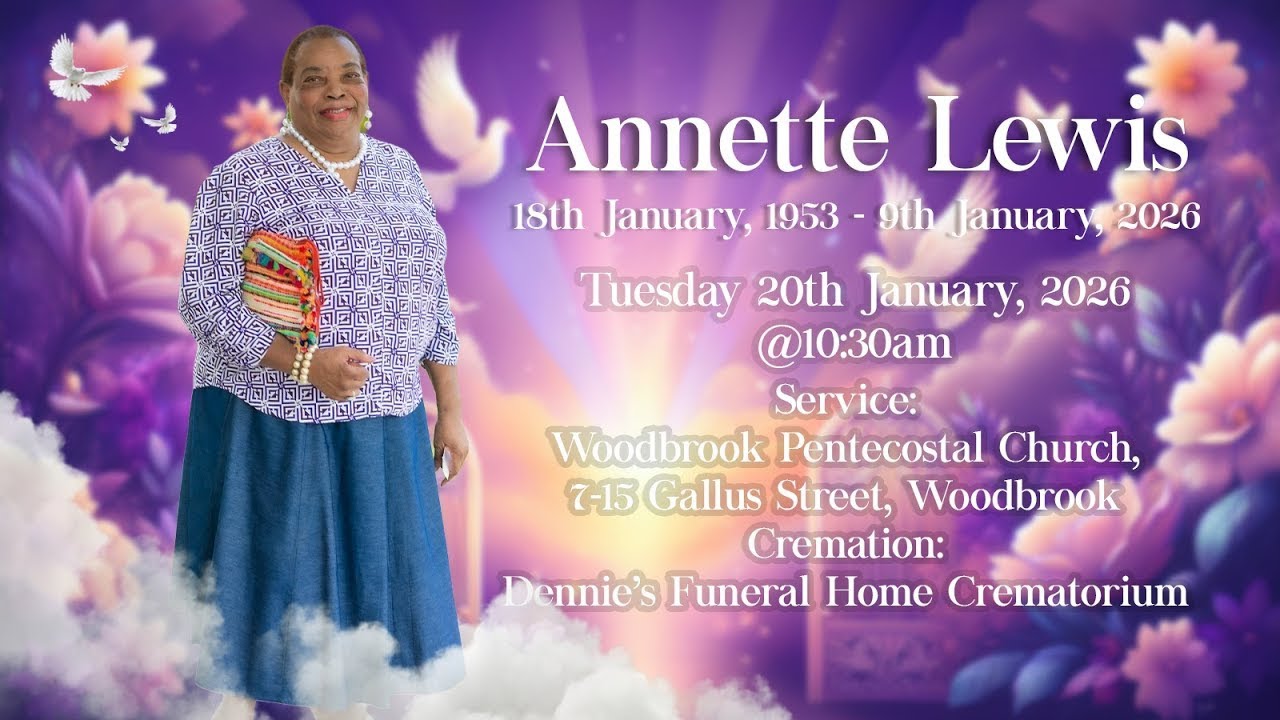 In Loving Memory Of Annette Lewis - YouTube
