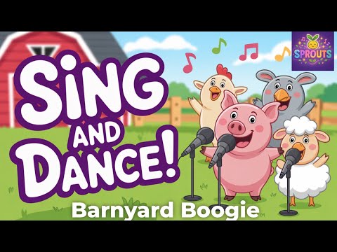 Barnyard Boogie| Dance Party with Barnyard Friends! Sing-Along Circle ...