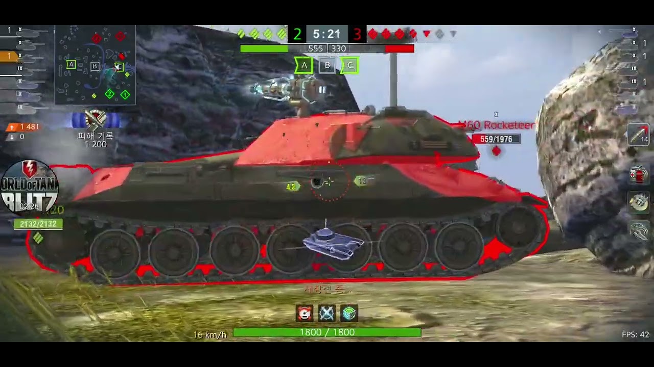 World of Tanks Blitz 블리츠 10티 소련 Object 140 Terror 중형전차 - YouTube