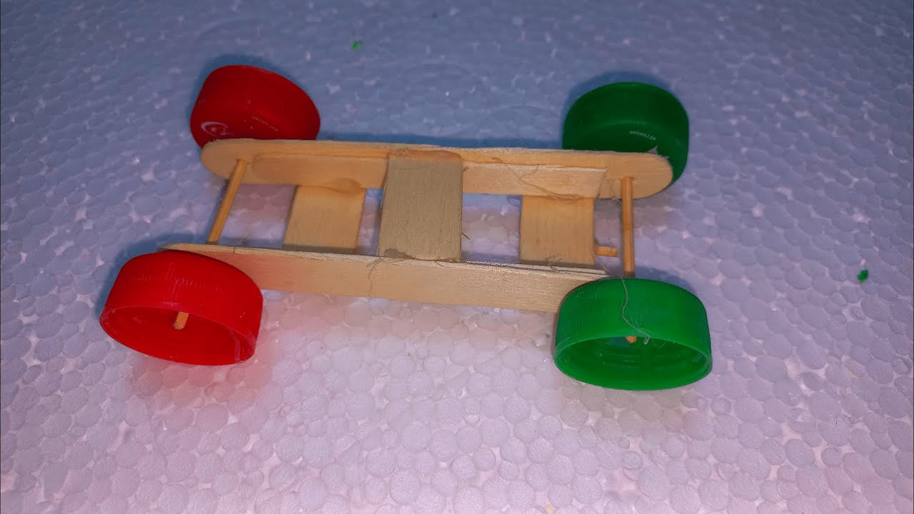 Diy How to make Mini Wooden car at Home - YouTube