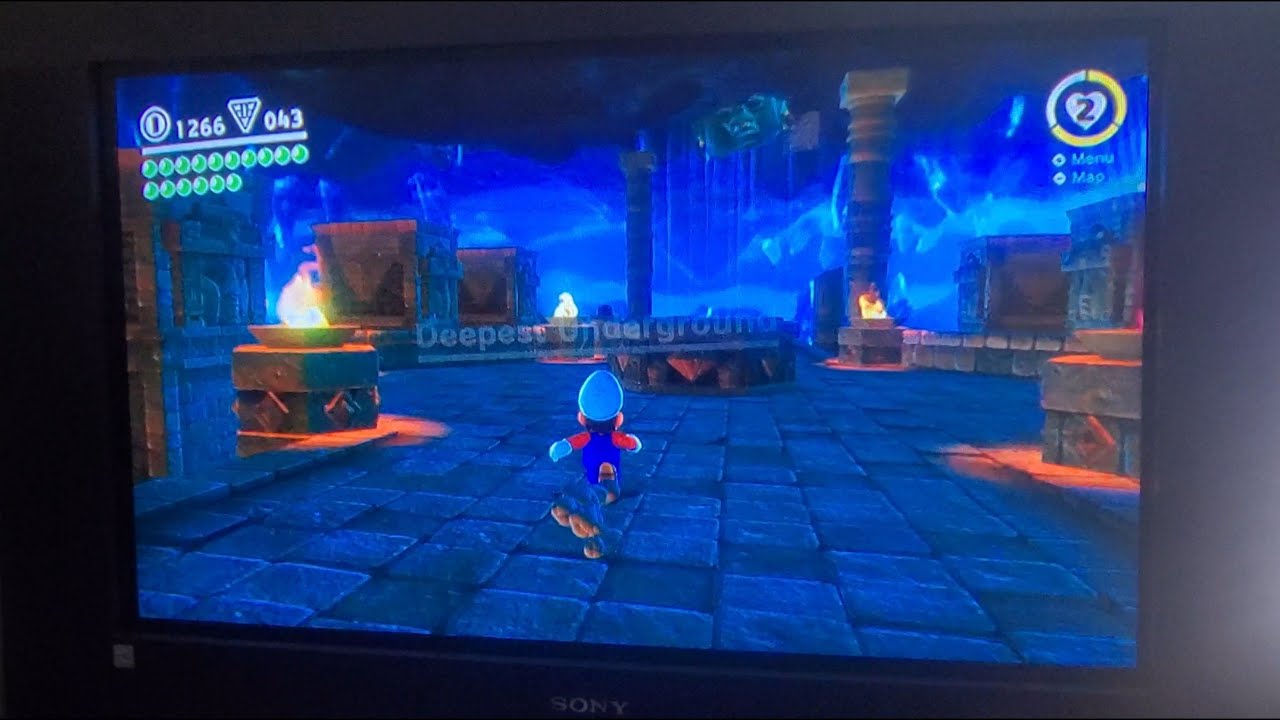 Mario Odyssey- Sony Wega KD-34XBR970 - YouTube