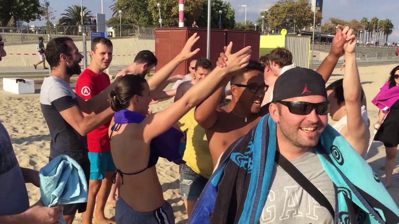 Teambuilding Challenge Beach Games 2018 - YouTube