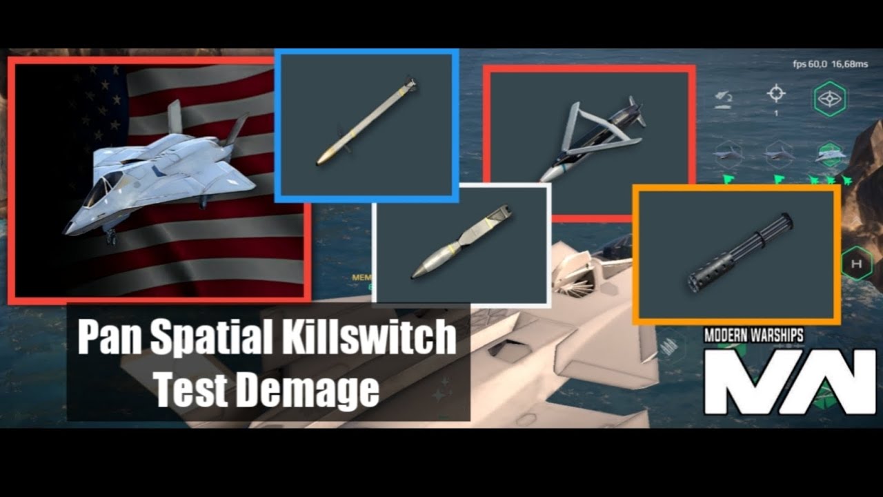 American strike fighter damage test ( pan Spatial Killswitch) Modern ...