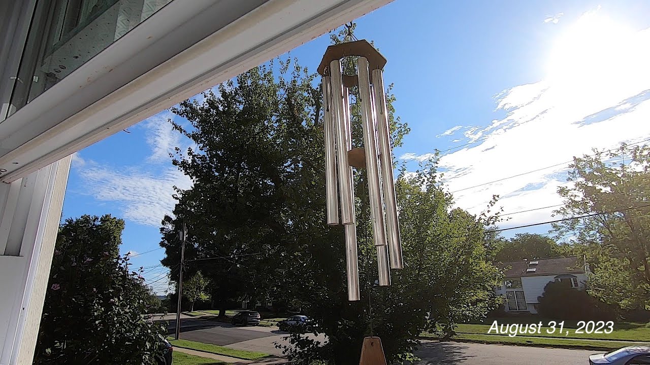 Wind Chimes - August 31, 2023 - YouTube
