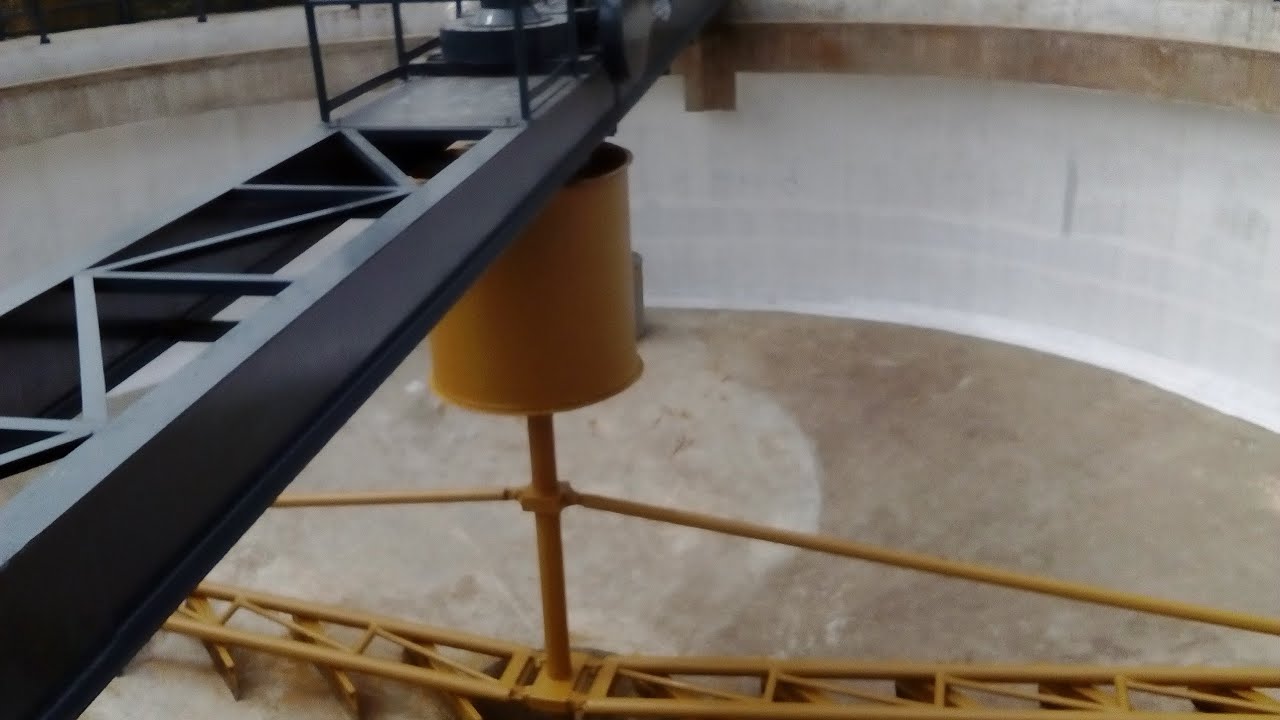 NTEC CLARIFIER RAKE MECHANISM - YouTube
