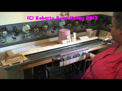 Brother Knitting Machine Lace Carriage - YouTube