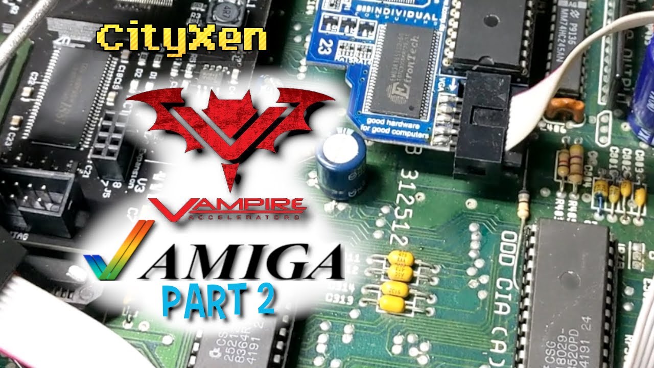 Amiga 500 Vampire v2+ & Checkmate 1500+ Part 2 - YouTube