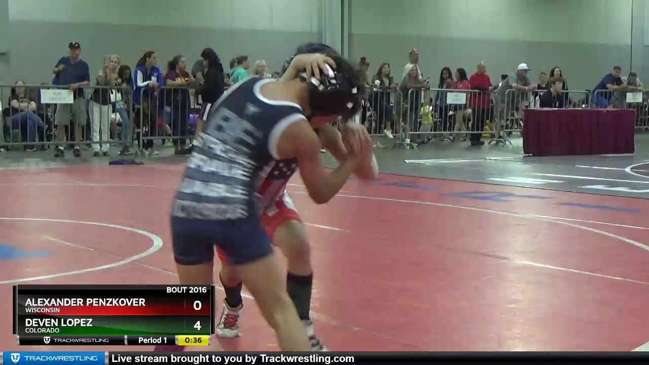 Intermediate 67 Alexander Penzkover Wisconsin Vs Deven Lopez Colorado ...