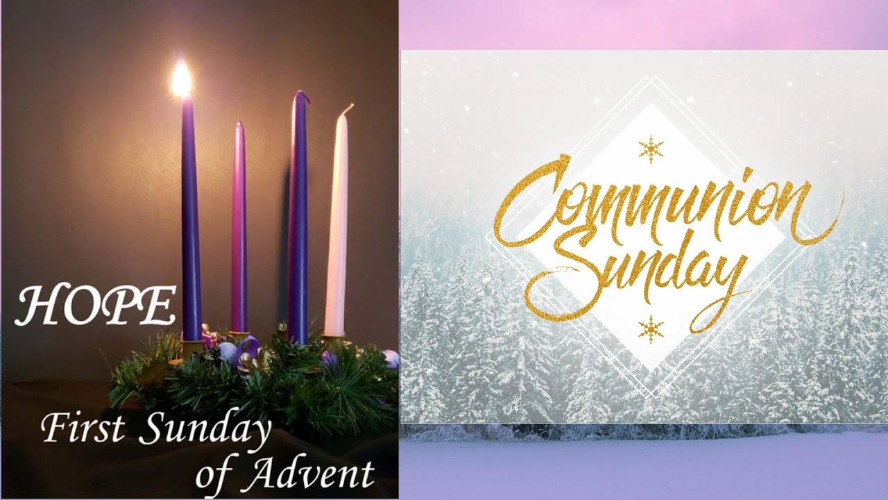 Sunday, December 1, 2024 - 1st Sunday of Advent, Greening of the Church ...