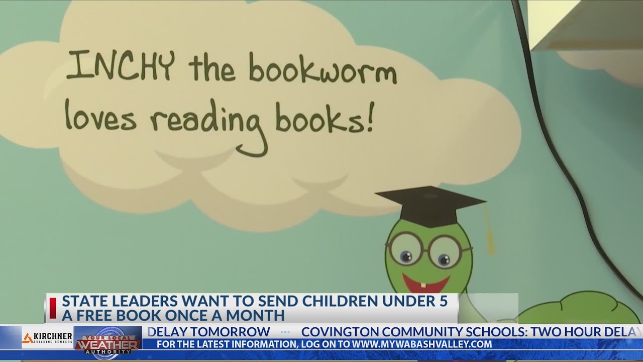 Indiana lawmakers want to send children under 5 a free book once a ...