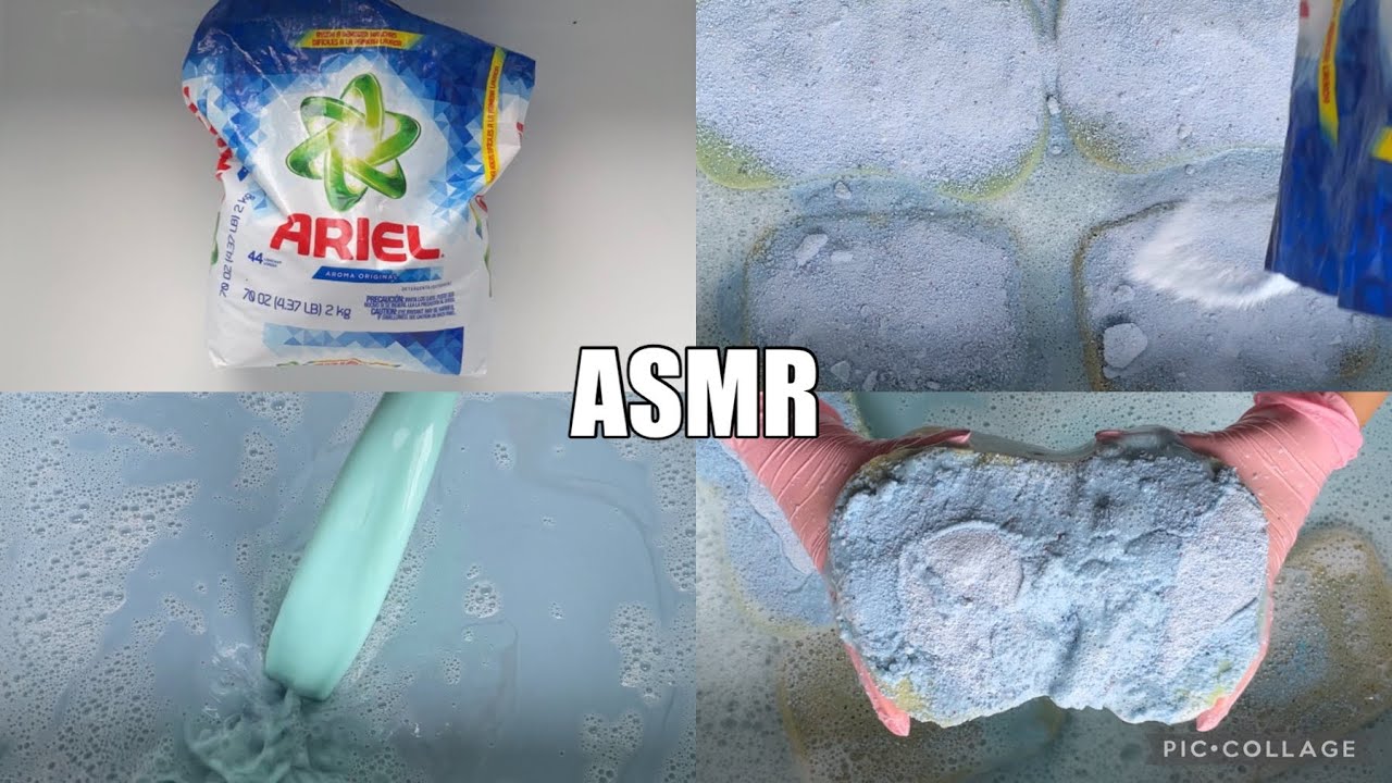 asmr watery sudsy ariel squeeze!PART 3!! - YouTube