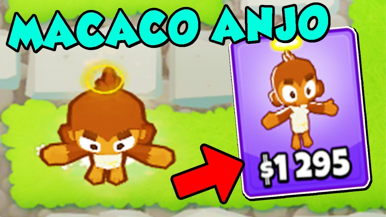 NOVO MACACO ANJO NO BLOONS TD 6 - YouTube