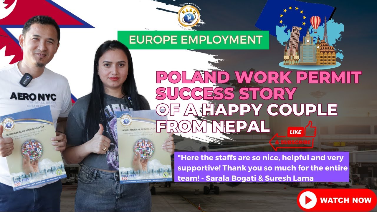 Inspiring Couple from Nepal Applied a Job in Poland || Successfully got ...