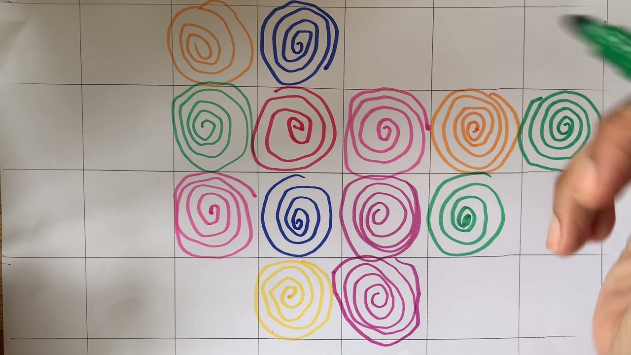 EYFS Pen Disco Spirals - YouTube