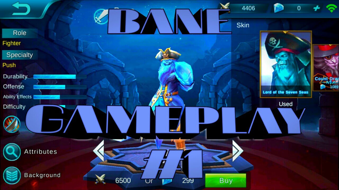 MOBILE LEGENDS: BANE GAMEPLAY - YouTube