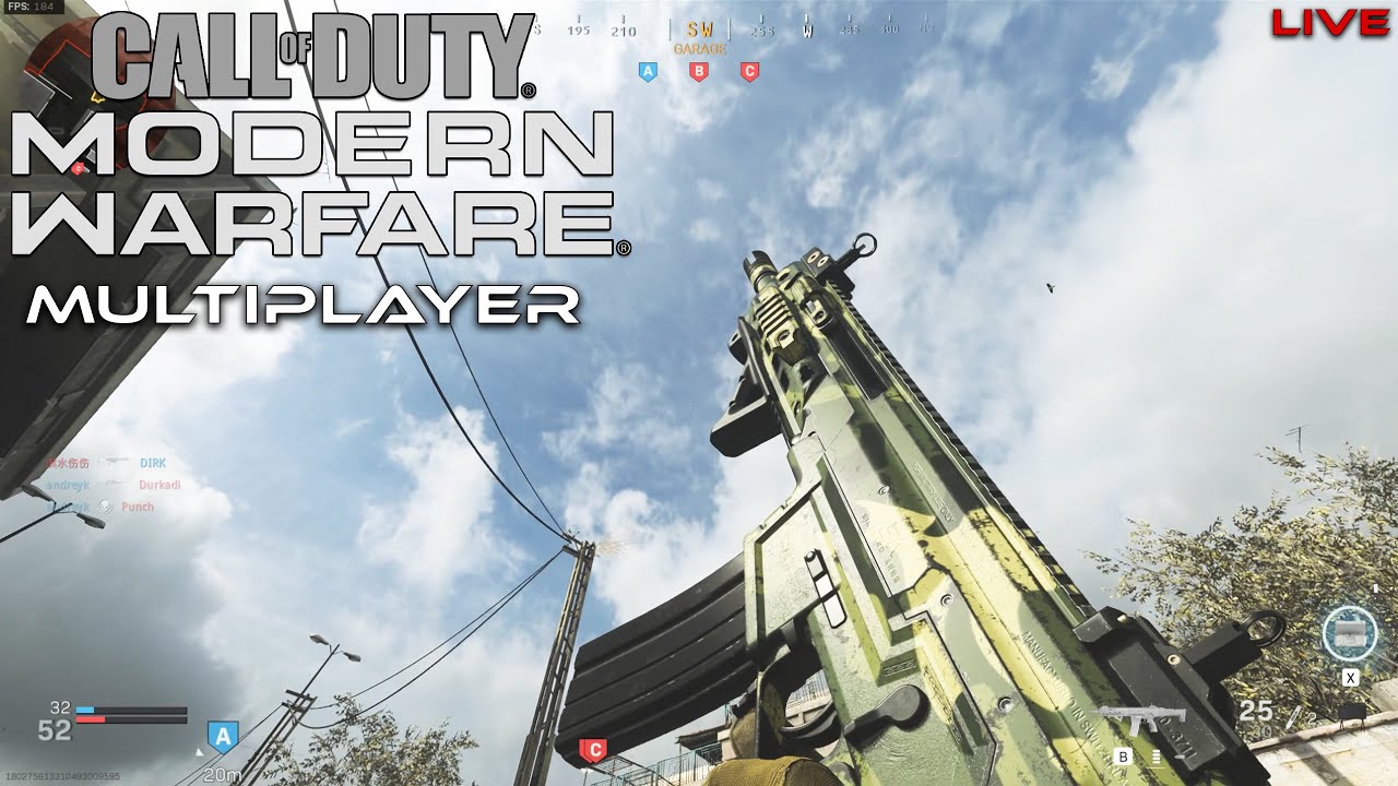 Call of Duty Modern Warfare | Multiplayer Gameplay | LIVE - YouTube