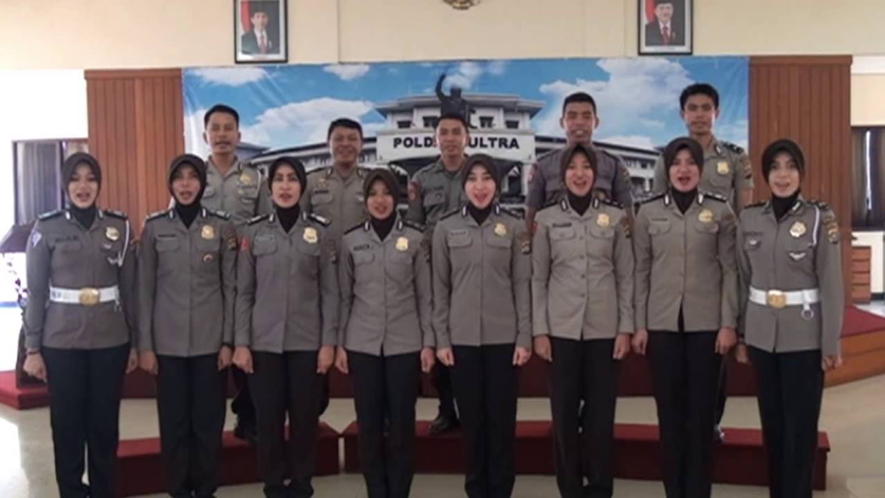 LAGU POLDA SULTRA PROMOTER " Polisi Profesional" - YouTube