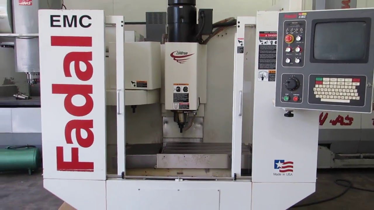 Fadal EMC CNC Vertical Machining Center For Sale At www.machinesused ...