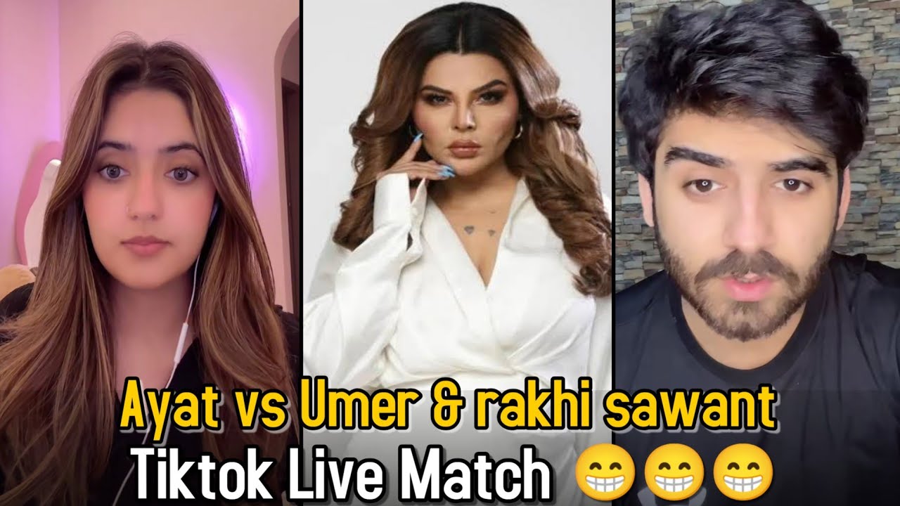 12 October 2024 Tiktok Live Match | Ayat vs Umer & rakhi sawant | Funny moments 😁😁😁😁😁 - YouTube
