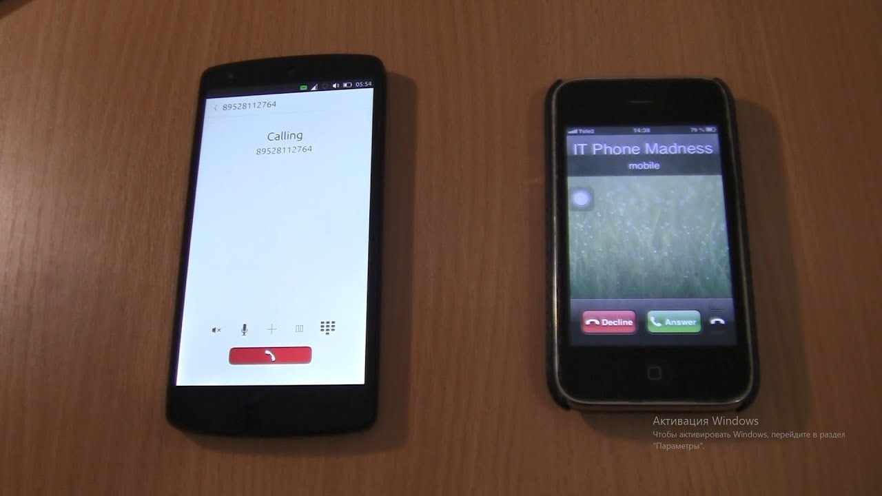 Incoming call&outgoing call at the Same Time Iphone 3Gs+LG Google nexus ...