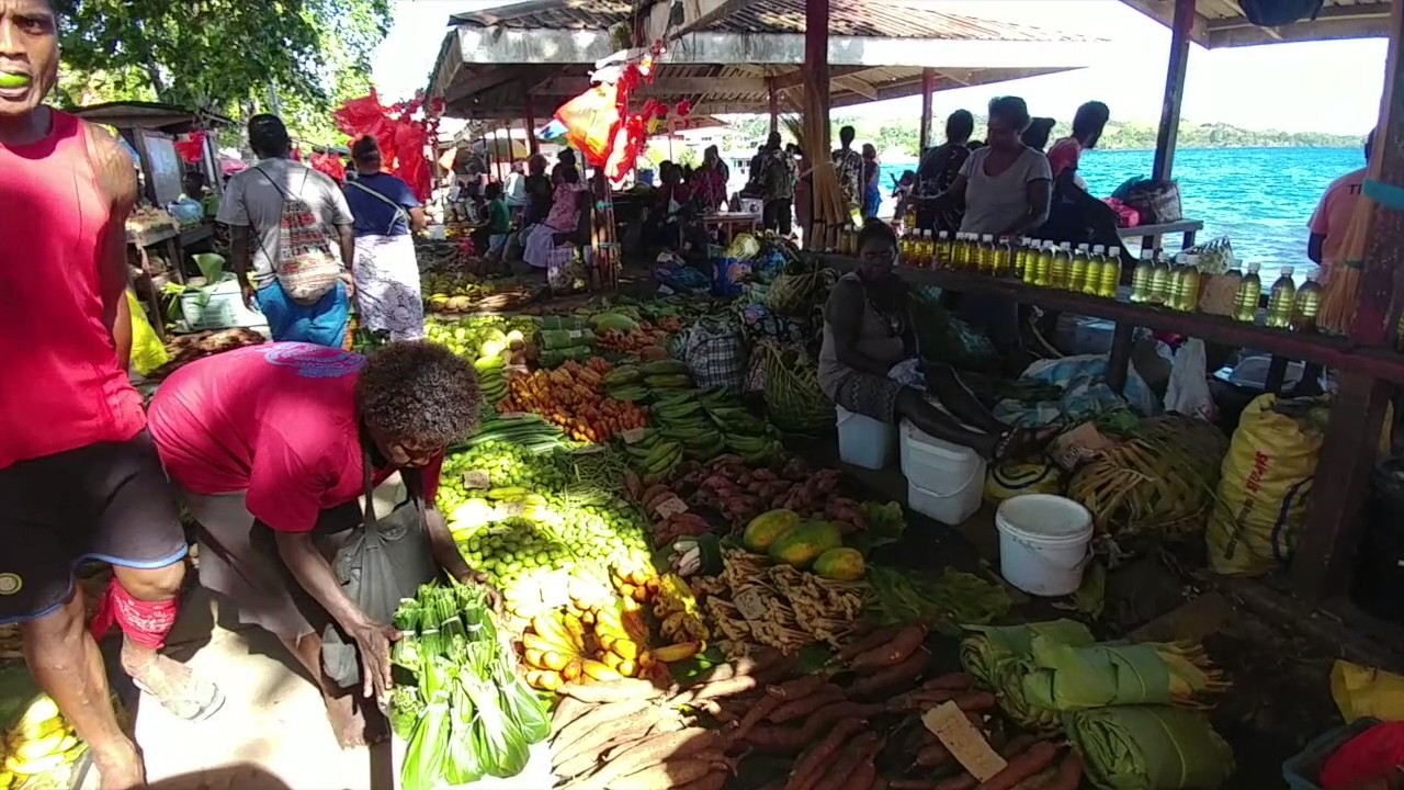 12 Time to go to the Market in Gizo Town, Solomon Islands - YouTube