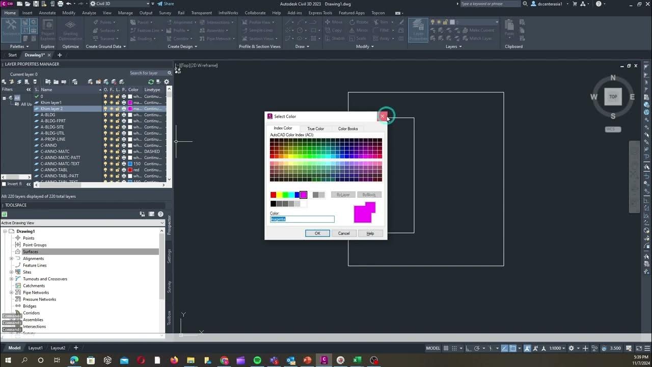 L3: How to change layer color - YouTube