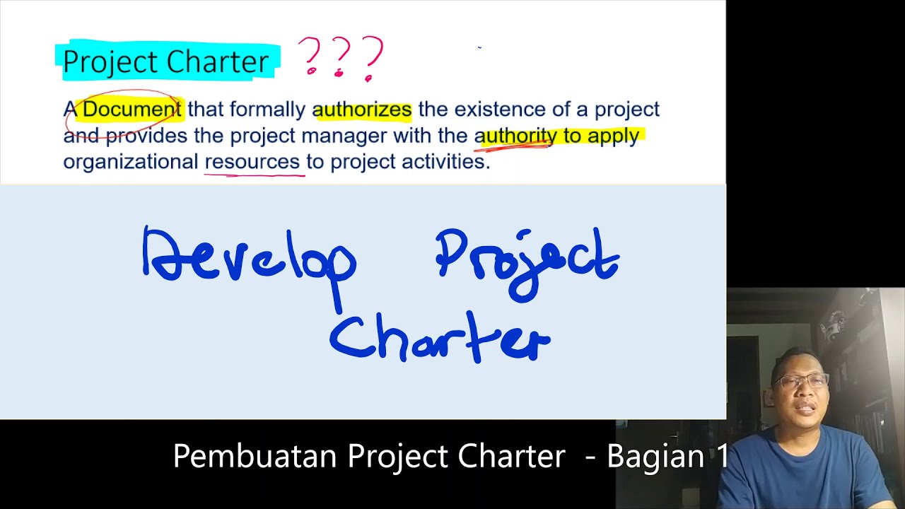 4.1. Develop Project Charter - Bagian 1 - YouTube