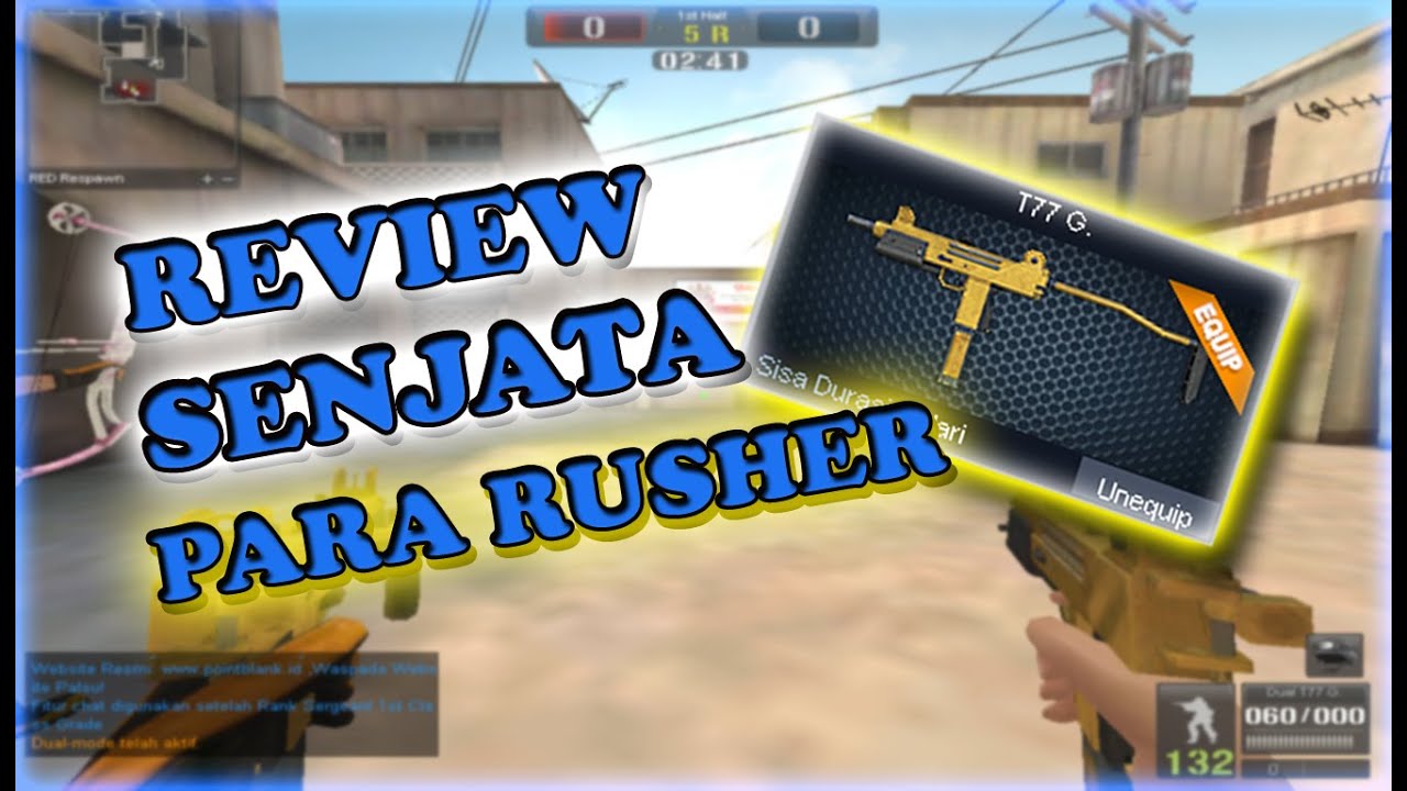 MENCOBA SENJATA T77, NGGA ADA OBAT GAIS / Point Blank Zepetto - YouTube